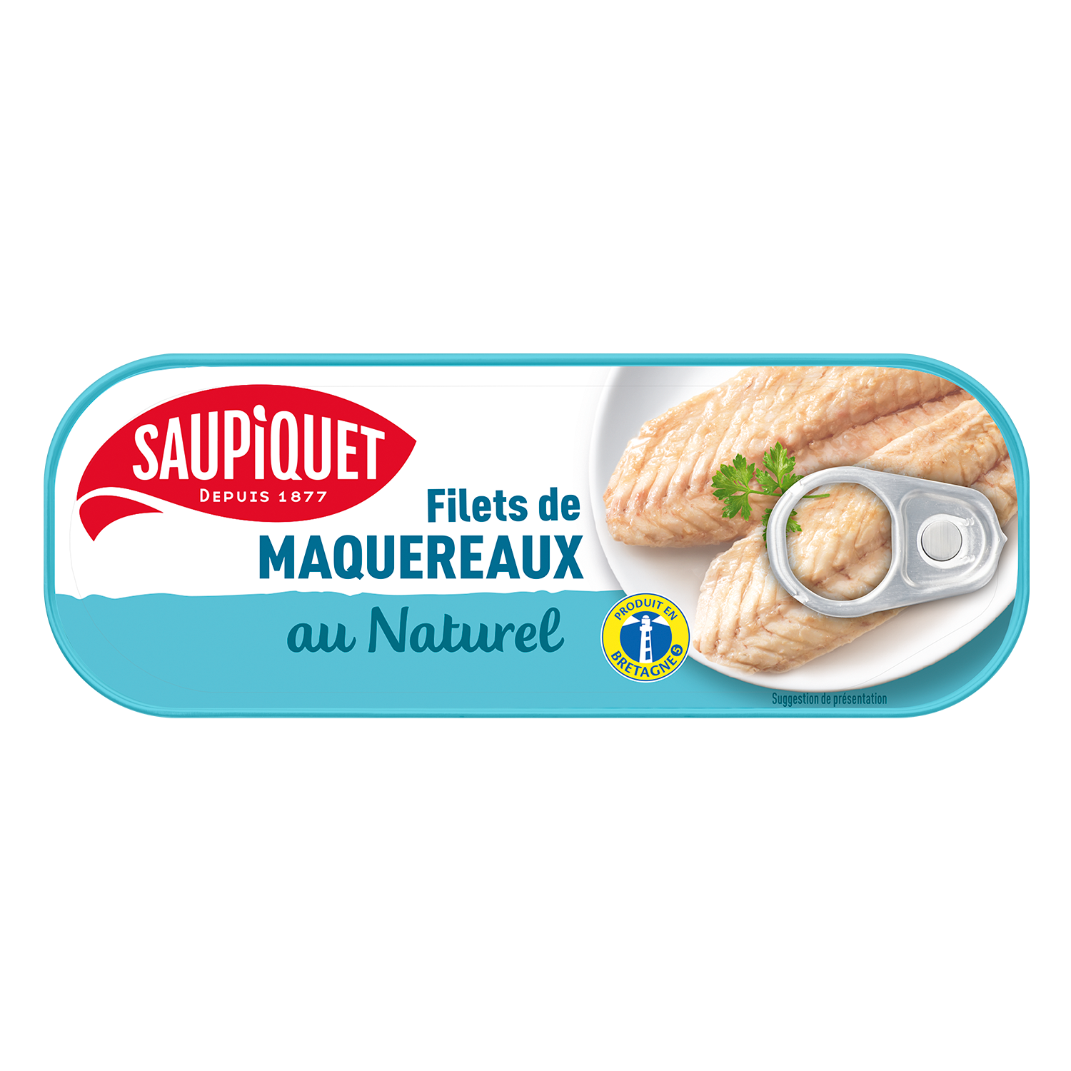 Filets de maquereaux au naturel - Saupiquet